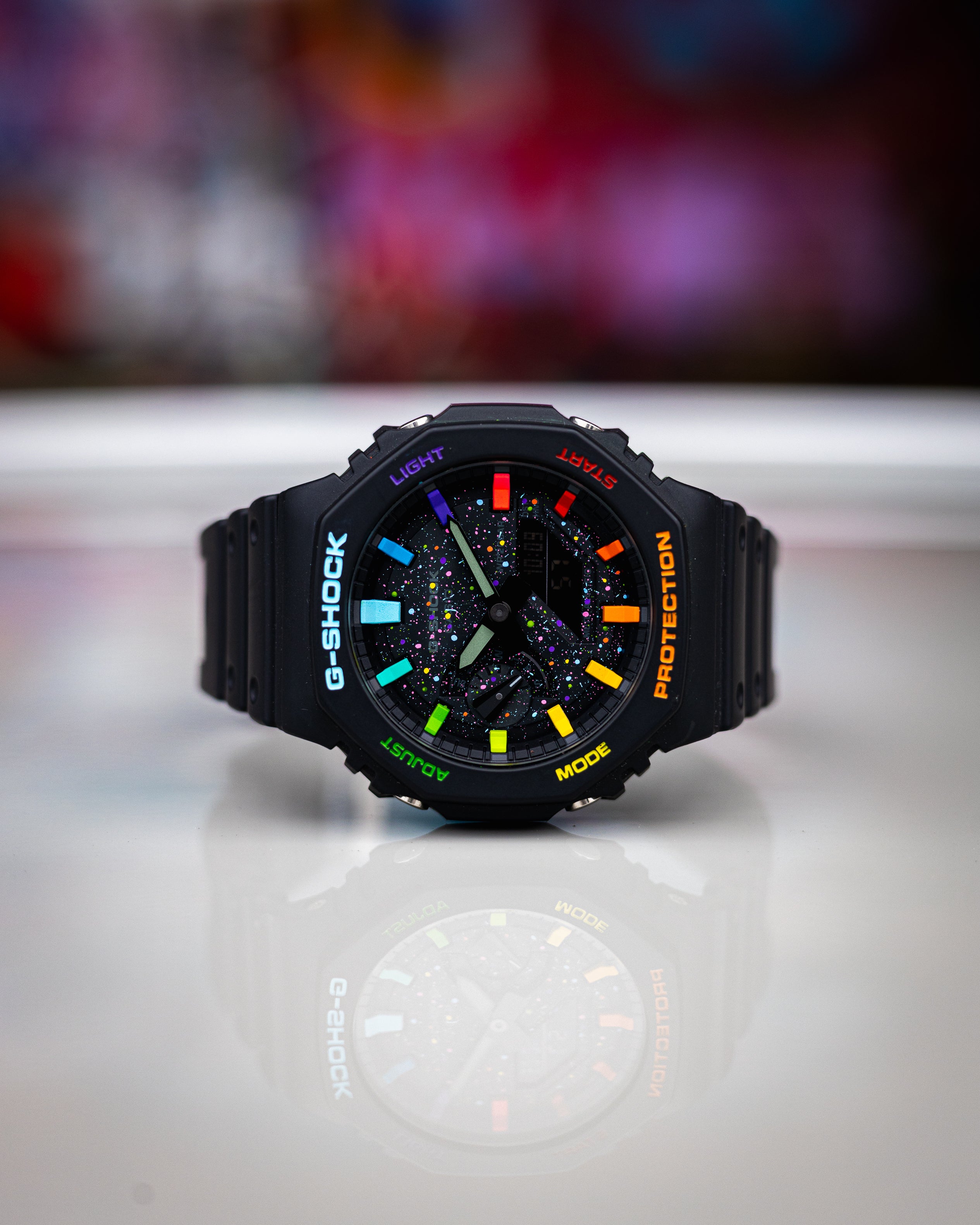 G-Modz - Custom Handpainted Casioak & Tissot